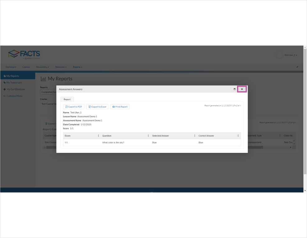 How to View, Download and Print Reports and Transcripts as a Learner ...