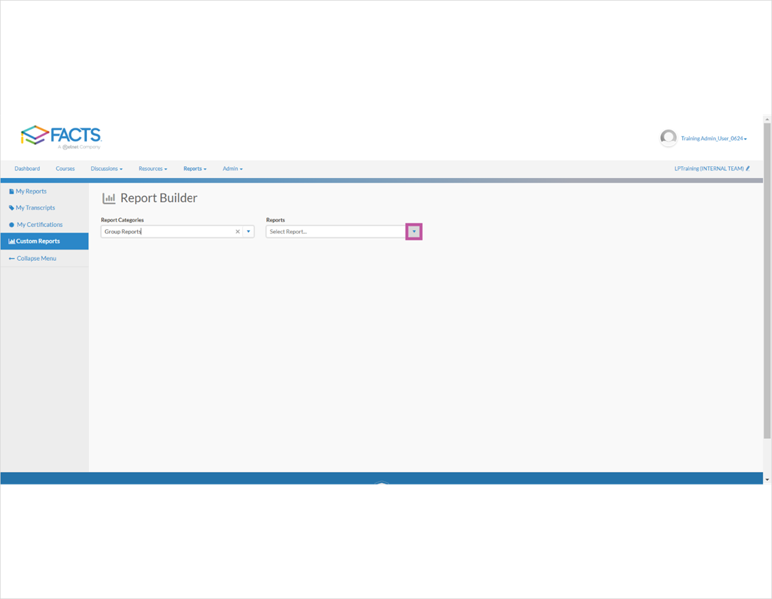 How to Access Class Progress Detail Report from the Reports Tab on the ...